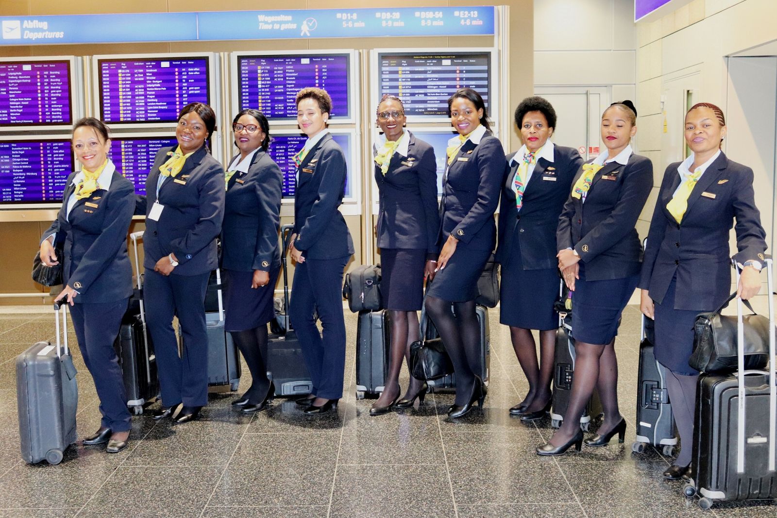 All-female crew flies A330 to Frankfurt