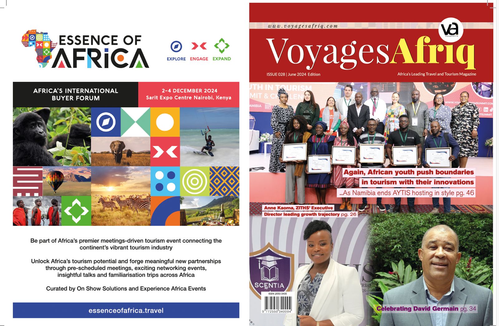 June 2024 Edition of VoyagesAfriq Travel & Tourism Magazine now available
