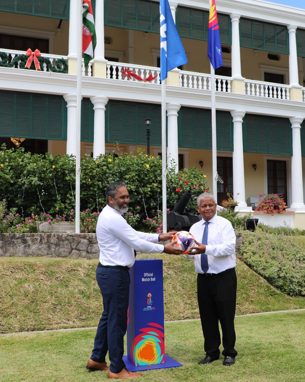 2025 FIFA Beach Soccer World Cup: Seychelles receives Official Ball